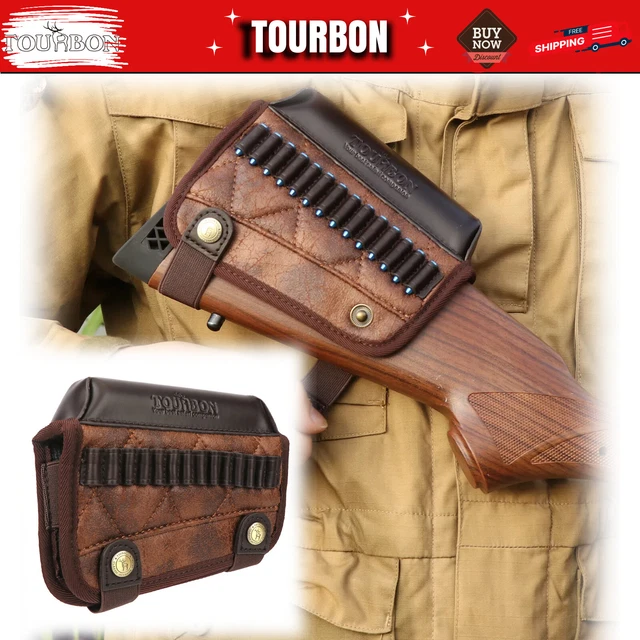 TOURBON SHOOTING CHEEK Rest Comb Riser Ruger.22LR Rifle Ammo Carry ...