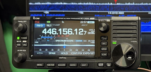 ICOM IC 705 transceiver Plus Icom Ah 705 Antenna Tuner £1,100.00 ...