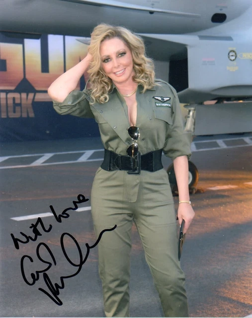 CAROL VORDERMAN TV Presenter Star Signed 10 - 8 Photo Countdown Topgun ...
