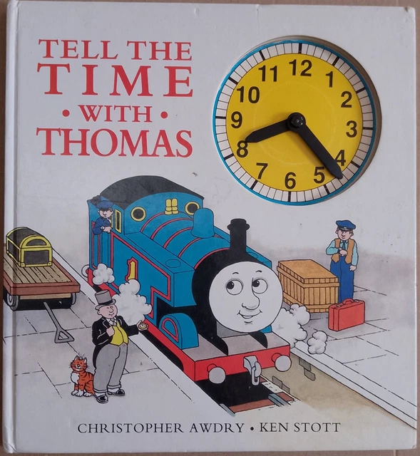 TELL THE TIME with Thomas Tank Engine Christopher Awdry HBK 1994 ...