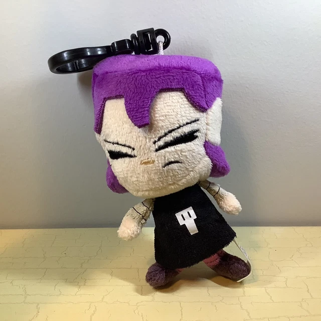 ZAG TOYS NICKELODEON Invader Zim Gaz Mini Plush Keychain Backpack Clip ...