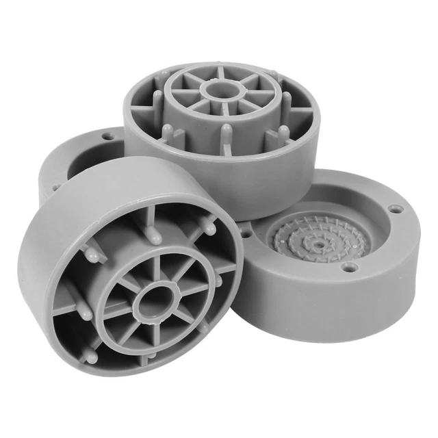 2 PACK WASHING Machine Foot Pads Heighten for Anti-slip Fridge Mat £22. ...