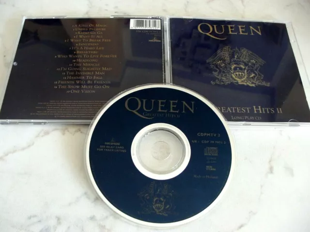 Queen Freddie Mercury Greatest Hits Ii Long Play Cd 1991 Parlophone Holland Eur 695 Picclick Fr