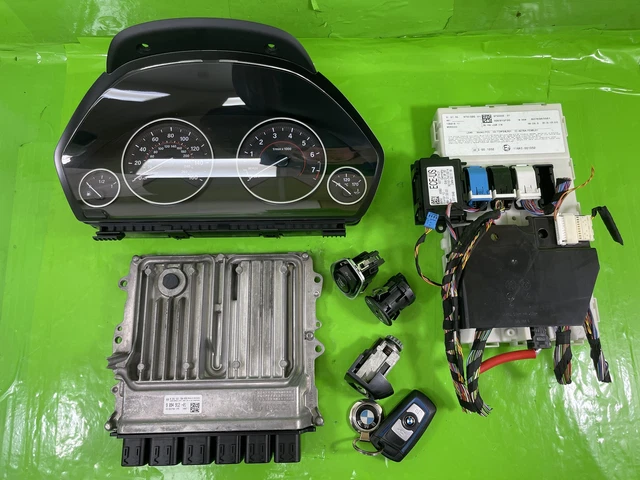 BMW 4 SERIES F36 LCI ECU KIT BCM FEM MODULE KEY 420i B48 2.0 PETROL ...
