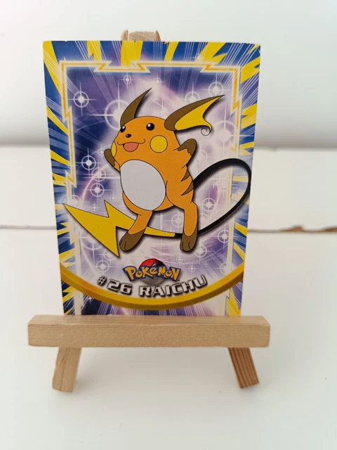 CARTE POKÉMON TV Animation Édition Topps 1999 (VF) #26 Raichu EUR 4,00 - PicClick FR