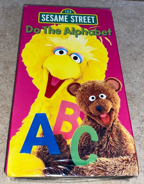 SESAME STREET - Do The Alphabet VHS Rare OOP NEW Sealed 1996 Sony ...