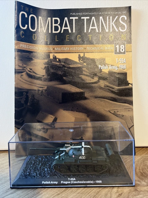 DEAGOSTINI THE COMBAT Tanks Collection T-55A Polish Army, 1968. EUR 10 ...