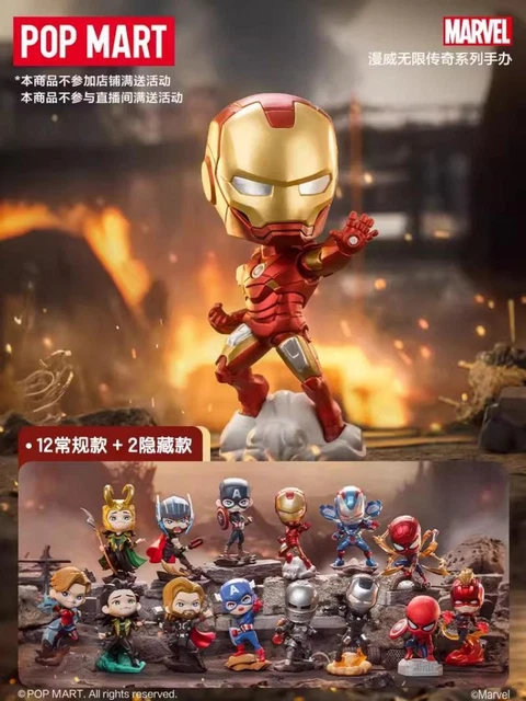 POPMART MARVEL INFINITY SAGA Series Blind Box(confirmed)Figure Collect ...