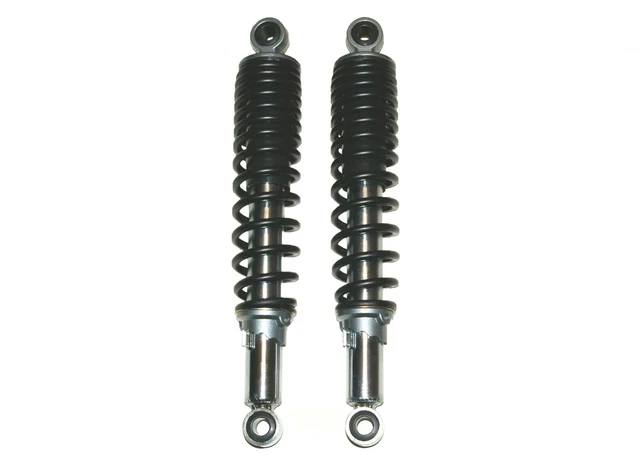 YAMAHA YBR125 CUSTOM rear shocks, shock absorbers black springs pair ...