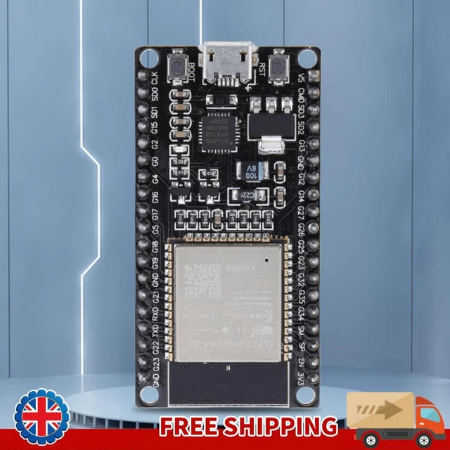 ESP-WROOM-32 DEVELOPMENT BOARD Dual-Core CPU ESP32 Expansion Board for Arduino £6.19 - PicClick UK