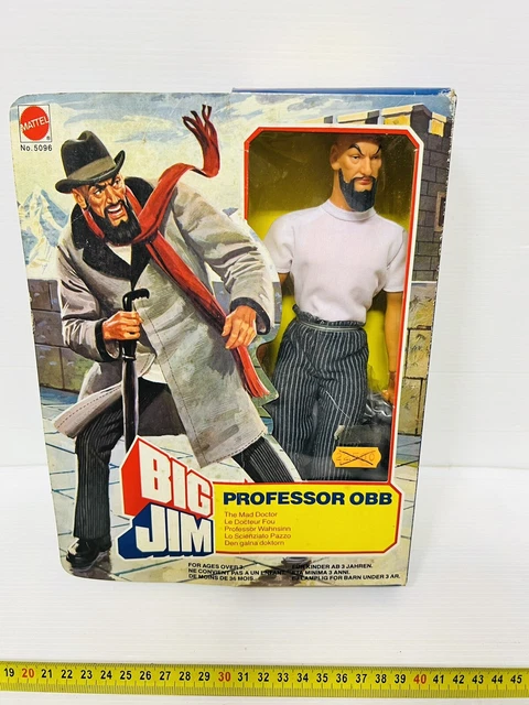 BIG JIM MATTEL Professeur Obb Dead Stock New EUR 271,95 - PicClick FR
