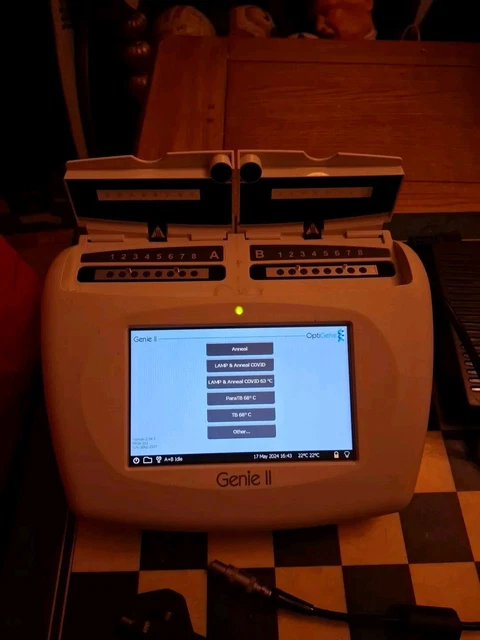 GENIE II MODEL GEN2-02-02 Isothermal DNA/RNA Amplification Platform ...