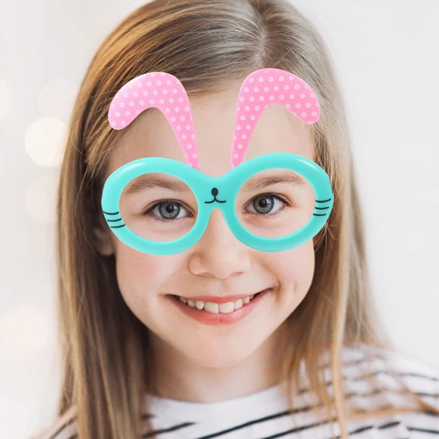 4 PCS BUNNY Glasses Frames Creative Eyeglasses Halloween Eyewear £14.85 ...