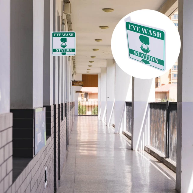 ACRYLIC SIGN EYE Decal for School Sign Factory Home £8.81 - PicClick UK