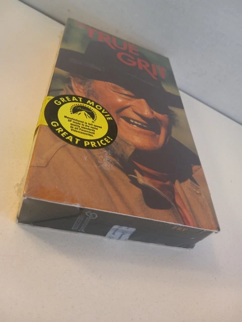 TRUE GRIT 1969 (VHS, 1989 Color) John Wayne, Dennis Hopper Western NEW ...