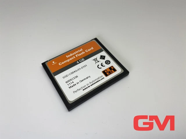 B&R INDUSTRIAL COMPACT Flash Card 5CFCRD.4096-04 SSD-C004G-01-0101 ...