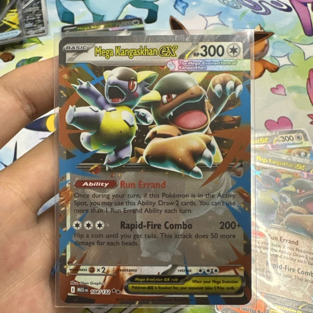 POKÉMON TCG MEGA Evolution - Mega Kangaskhan Ex 104/132 £3.26 - PicClick UK