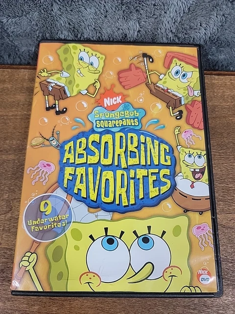 SPONGEBOB SQUAREPANTS: ABSORBING Favorites (DVD, 2005) $3.98 - PicClick CA