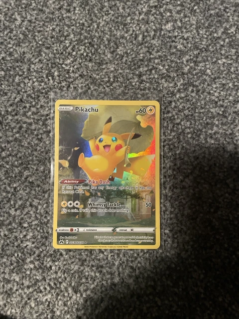 POKÉMON TCG PIKACHU Crown Zenith: Galarian Gallery GG30/GG70 Holo Holo ...