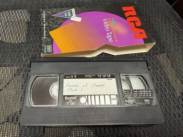 VINTAGE HORROR VHS Faces Of Horror 1! £7.45 - PicClick UK