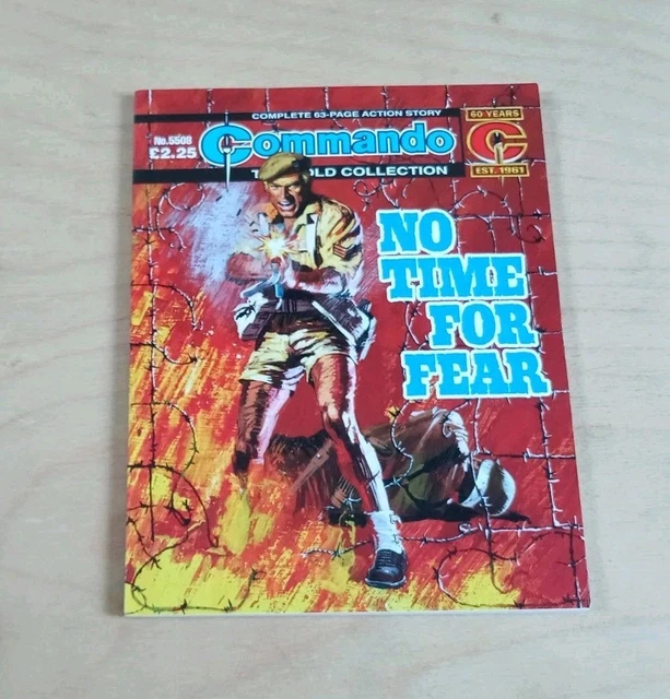 COMMANDO COMIC~NO TIME For Fear (5508) The Gold Collection-60 Years £4. ...