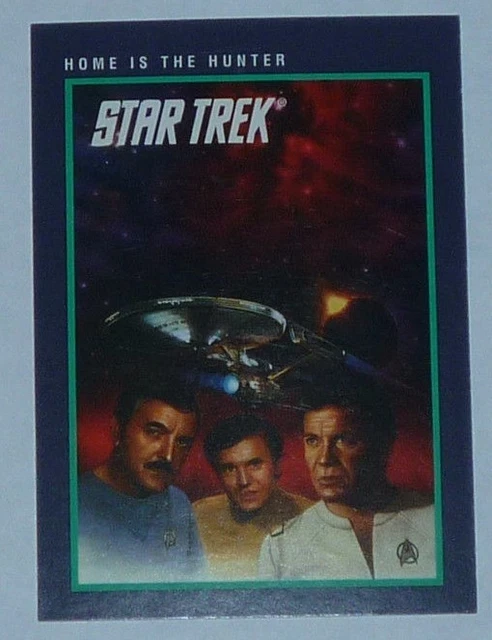 CARTE À COLLECTIONNER Star Trek #157 Home is the Hunter 1991 25e ...