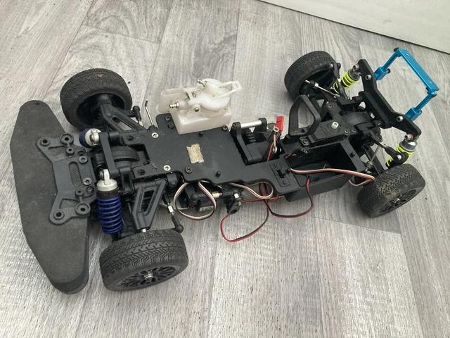 FAST NITRO RC 1/10 TOURING car 1:10 4WD CEN ACME CYCLONE PRO rolling ...