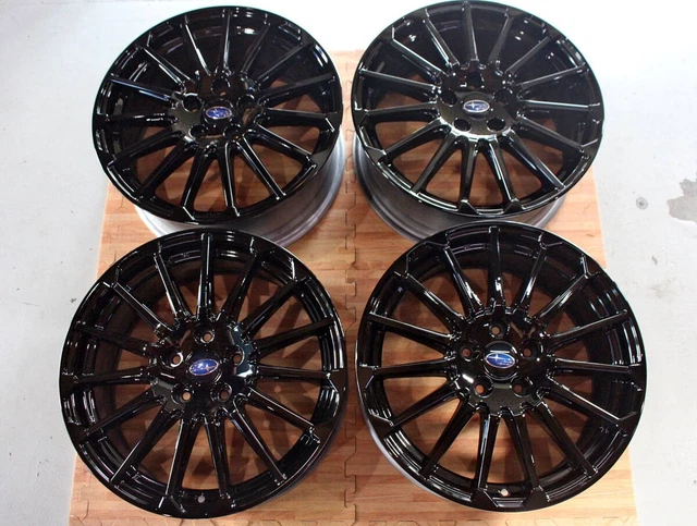 JDM SUBARU ENKEI MAT VM-type Levorg STI SPORT genuine aluminum wheels ...