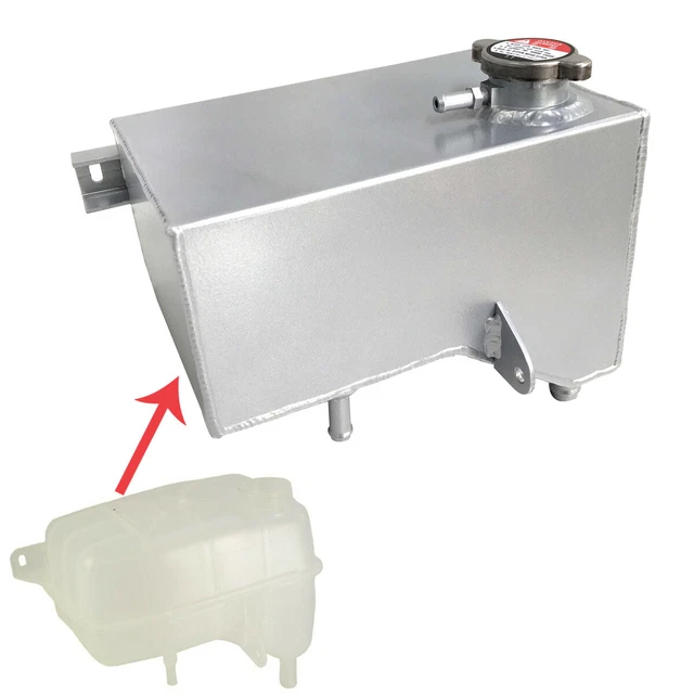 ALUMINUM COOLANT EXPANSION Header Tank For Land Rover Defender 300TDI ...
