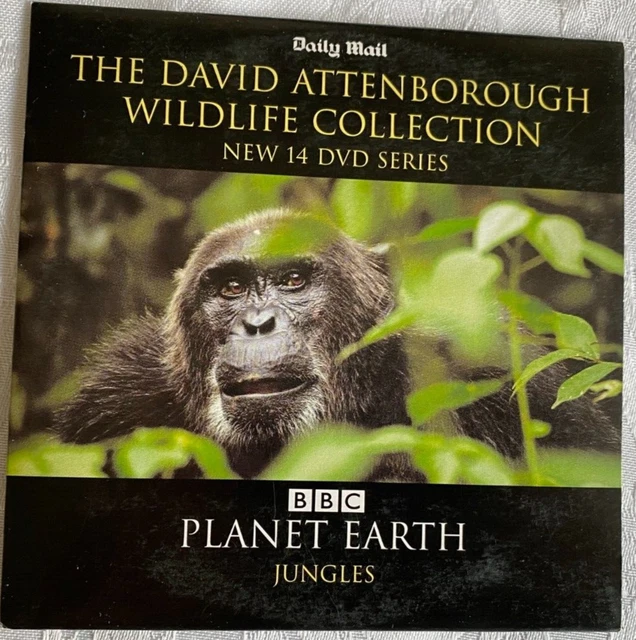 THE DAVID ATTENBOROUGH Wildlife Collection Dvd - Planet Earth Jungles £ ...