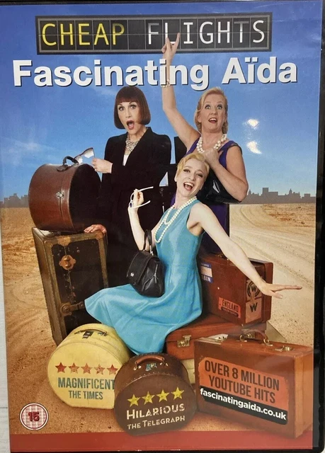 FASCINATING AIDA: CHEAP Flights DVD Dillie Keane Adele Anderson Sarah ...