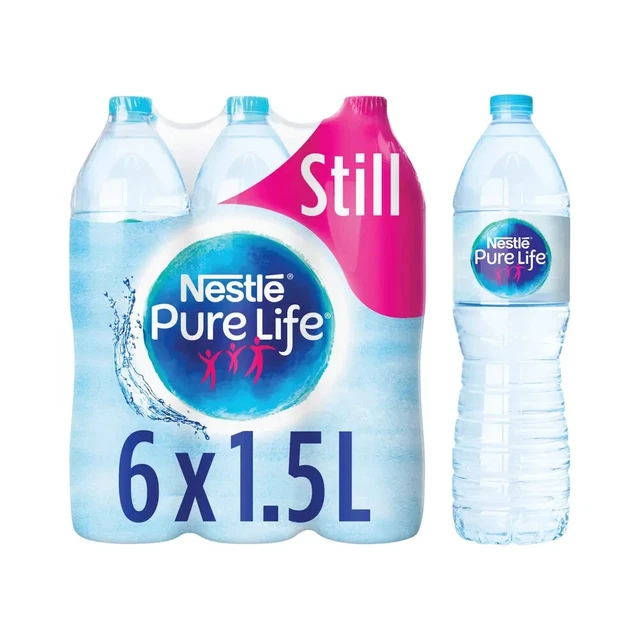 NESTLE PURE LIFE Water 1.5 Litre Bottle (Pack of 6) 12395315 £8.56 ...