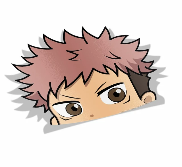 YUJI ITADORI | Jujutsu Kaisen | Peeker Anime Stickers for Cars NEW EUR ...