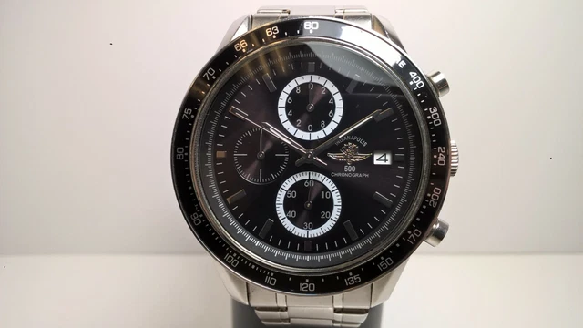 VERY RARE SEIKO Cal. VD57B Indianapolis 500 IN3004 1/10 sec Speedmaster ...