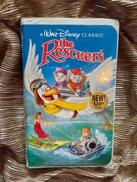 VHS WALT DISNEY the Rescuers BLACK DIAMOND. NEU und eingeschweißt ...