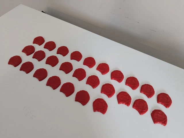 LOST VALLEY OF The Dinosaurs Board Game Waddingtons - SPARE Lava Tokens ...