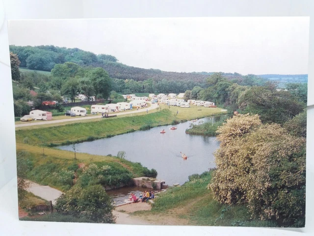 CARAVAN CAMPSITE CLIPSTONE Park Old Clipstone Sherwood Forest Notts Vtg ...
