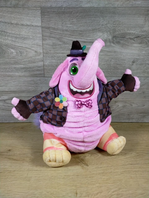 DISNEY PIXAR INSIDE Out Bing Bong Pink Elephant 11" Talking Soft Plush ...