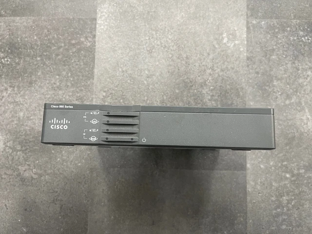 CISCO 860 860VAE Integrated Services Router CISCO867VAE-K9 + PSU £30.00 ...