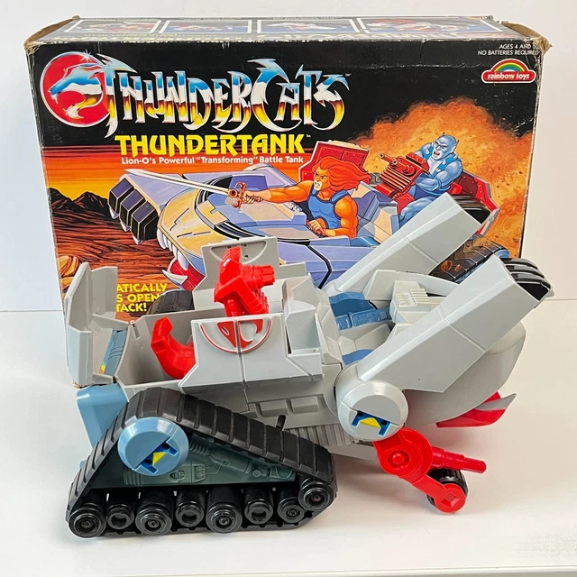 VINTAGE THUNDERCATS THUNDERTANK Vehicle All Original LJN Rainbow Toys ...
