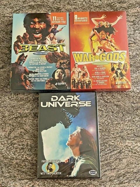 20 RETROMEDIA HORROR / Exploitation Films on 3 DVD Sets! Majin, Samson ...