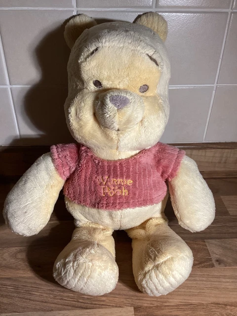 POSH PAWS DISNEY Winnie The Pooh Bear Red Jumper Top Soft Toy Baby ...