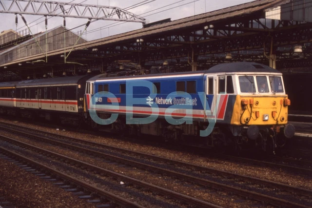 35MM RAILWAY SLIDE of Class 86 86401 @ Crewe Copyright to Buyer £4.99 ...