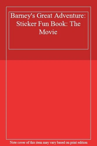 BARNEY'S GREAT ADVENTURE: Sticker Fun Book: The Movie £4.63 - PicClick UK