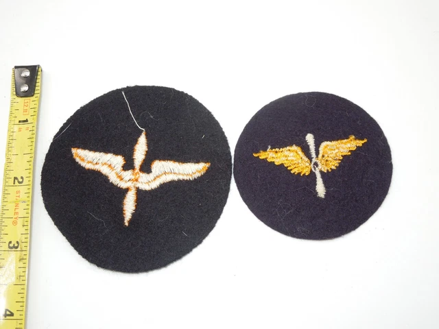 ORIGINAL WWII US Army Air Force AAF Aviation Cadet Wool Patch Lot E2 ...