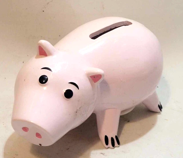 DISNEY PIXAR PALADONE Hamm Toy Story Pig Ceramic Money Bank Piggy £14. ...