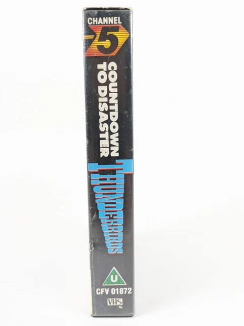 THUNDERBIRDS, COUNTDOWN TO Disaster VHS Video Retro Channel 5 £7.99 - PicClick UK