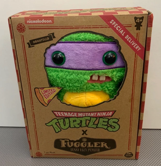 FUGGLER TEENAGE MUTANT Ninja Turtles Donatello + Leonardo Plush Soft ...