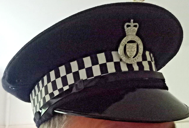 VINTAGE ORIGINAL WEST Mercia Constabulary Police Bobby Cap £40.00 ...