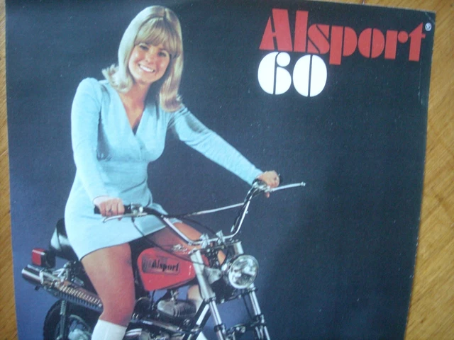 1972 VINTAGE ALSPORT 60 Mini Bike Motorcycle Brochure ATV Go Cart $18.00 - PicClick CA